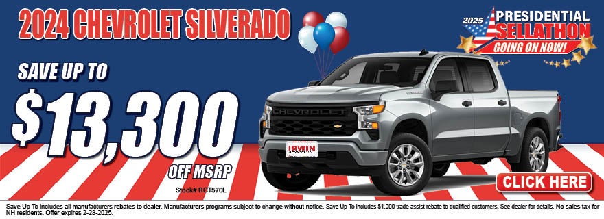 Chevrolet Dealership | Laconia, NH | Irwin Chevrolet